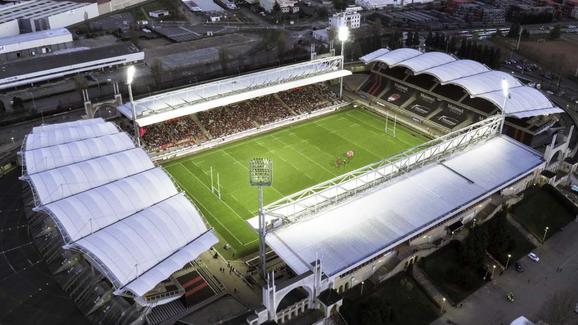 Stade Gerland de nuit | StudioFly